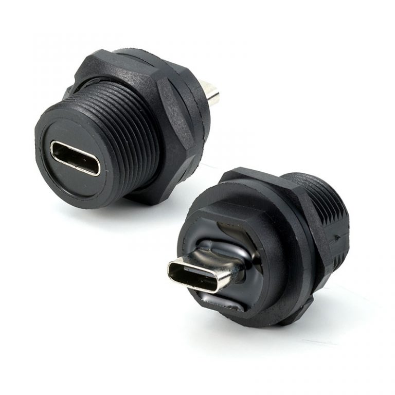 Waterproof Connectors and Cables USB Type C | Entaniya | Industrial ...