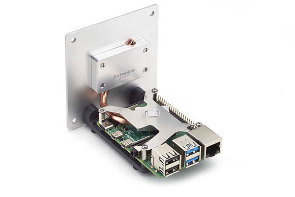 Heat sinks and thermal protection for RaspberryPi - Entaniya