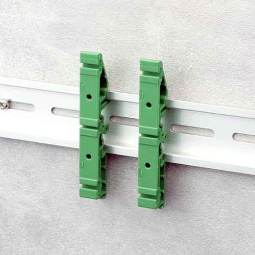 DINレール用カメラマウントプレートと取り付け金具